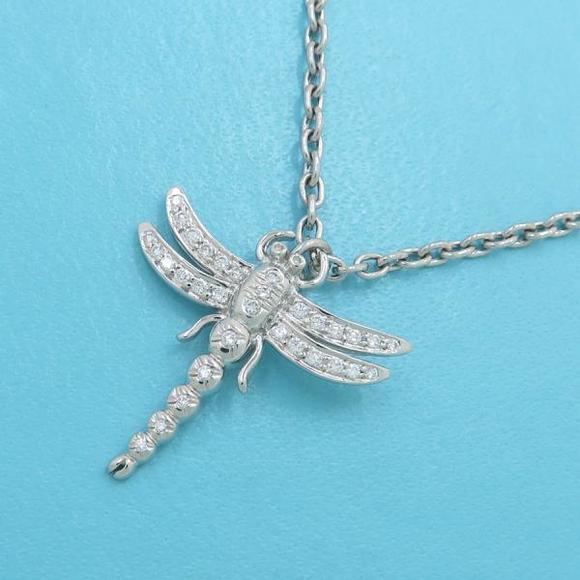 Tiffany & Co. | Jewelry | Tiffany Dragonfly Diamond Necklace | Poshmark
